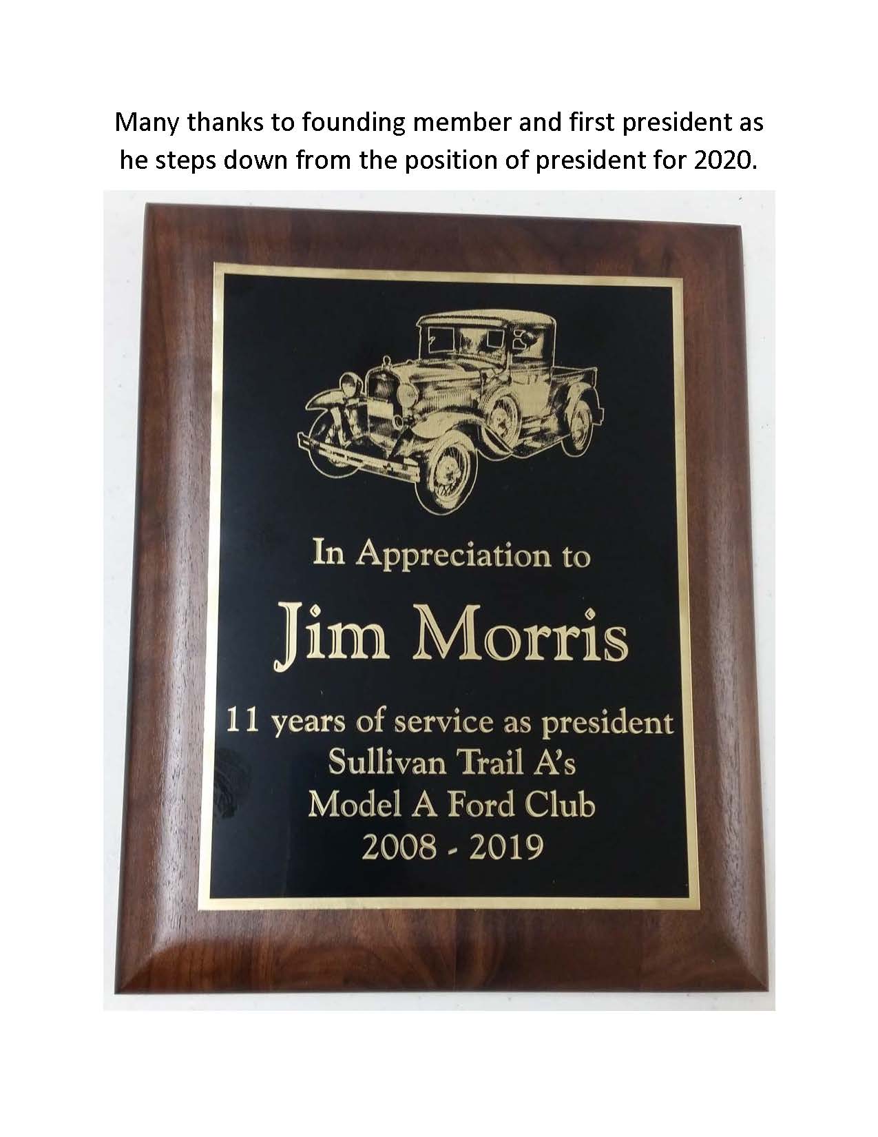 Sullivan Trail As – Model A Club of the Southern Tier of New York